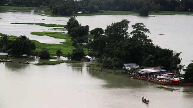 Assam: Flood situation improved considerably in Hailakandi